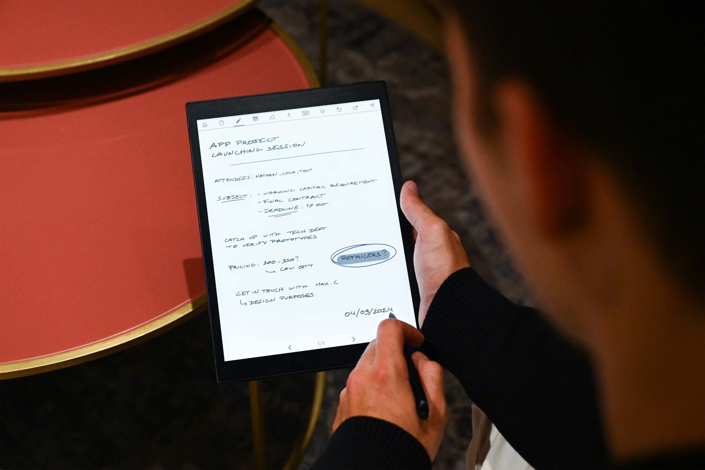 Paperslate: Digitize Notes & Documents on Paper Tablet